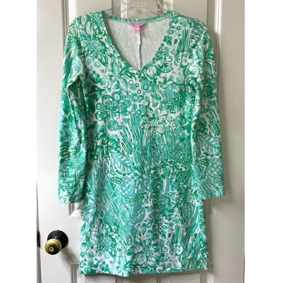 Dresses | Lily Pulitzer M Daylin Green Bungle In The Jungle Dress ...